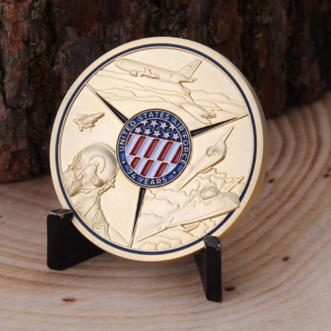 2021 Limited Edition US Air Force Birthday Challenge Coin - Etsy