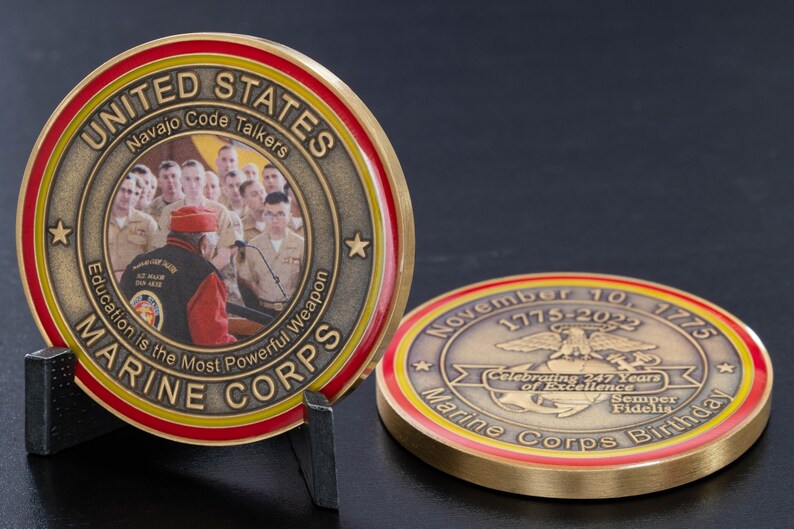 2022 United States Marine Corps Birthday Challenge Coin - Etsy
