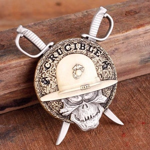 United States Marine Corps Crucible Challenge Coin - Etsy