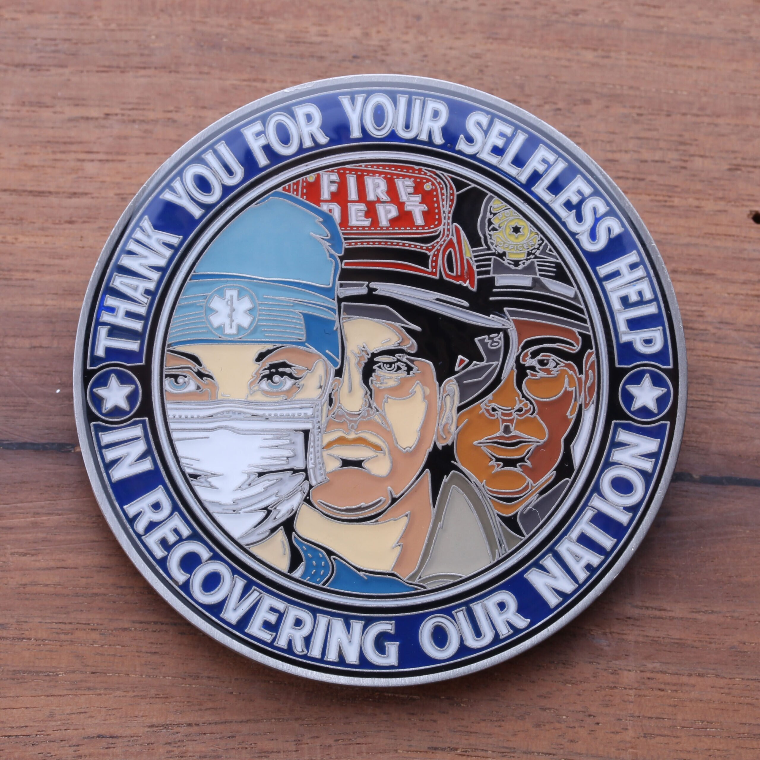 Police Challenge Coin for sale | Only 4 left at -65%