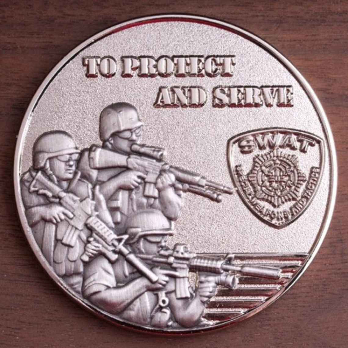 SWAT Challenge Coin - Etsy