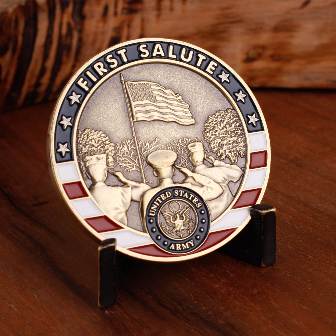 United States Army First Salute Challenge Coin - Etsy