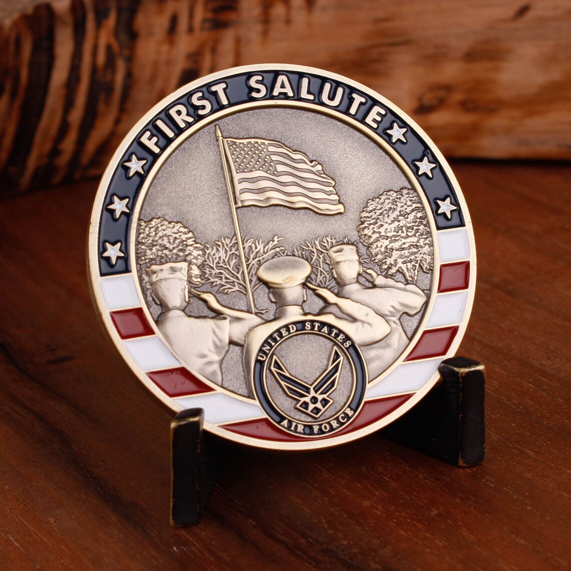 United States Air Force First Salute Challenge Coin - Etsy