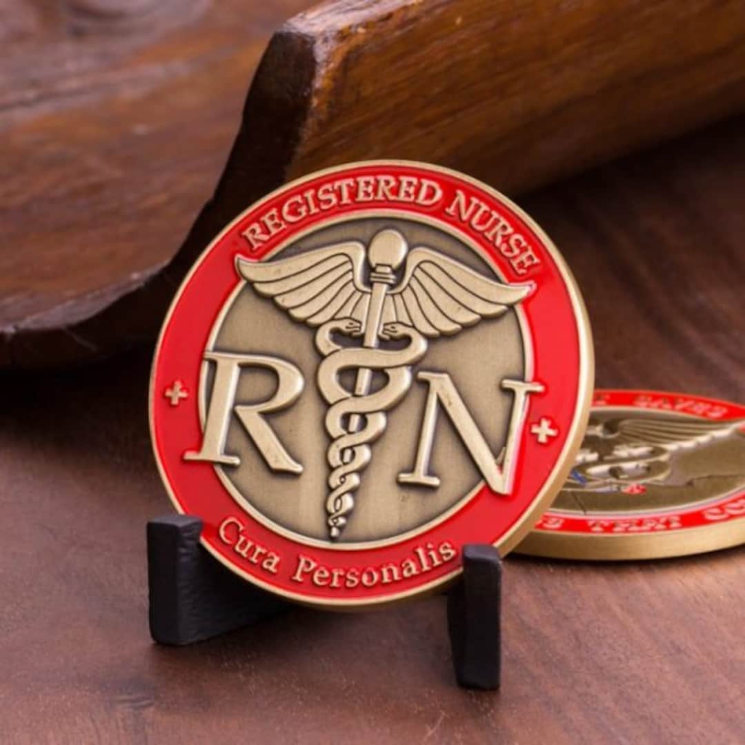 Registered Nurse Challenge Coin (RN) - Etsy