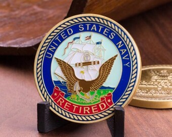 United States Navy Chiefs Challenge Coin - Etsy