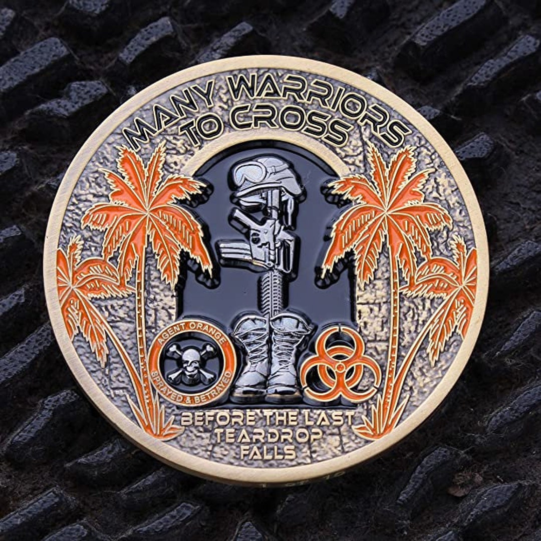 Agent Orange Challenge Coin - Etsy