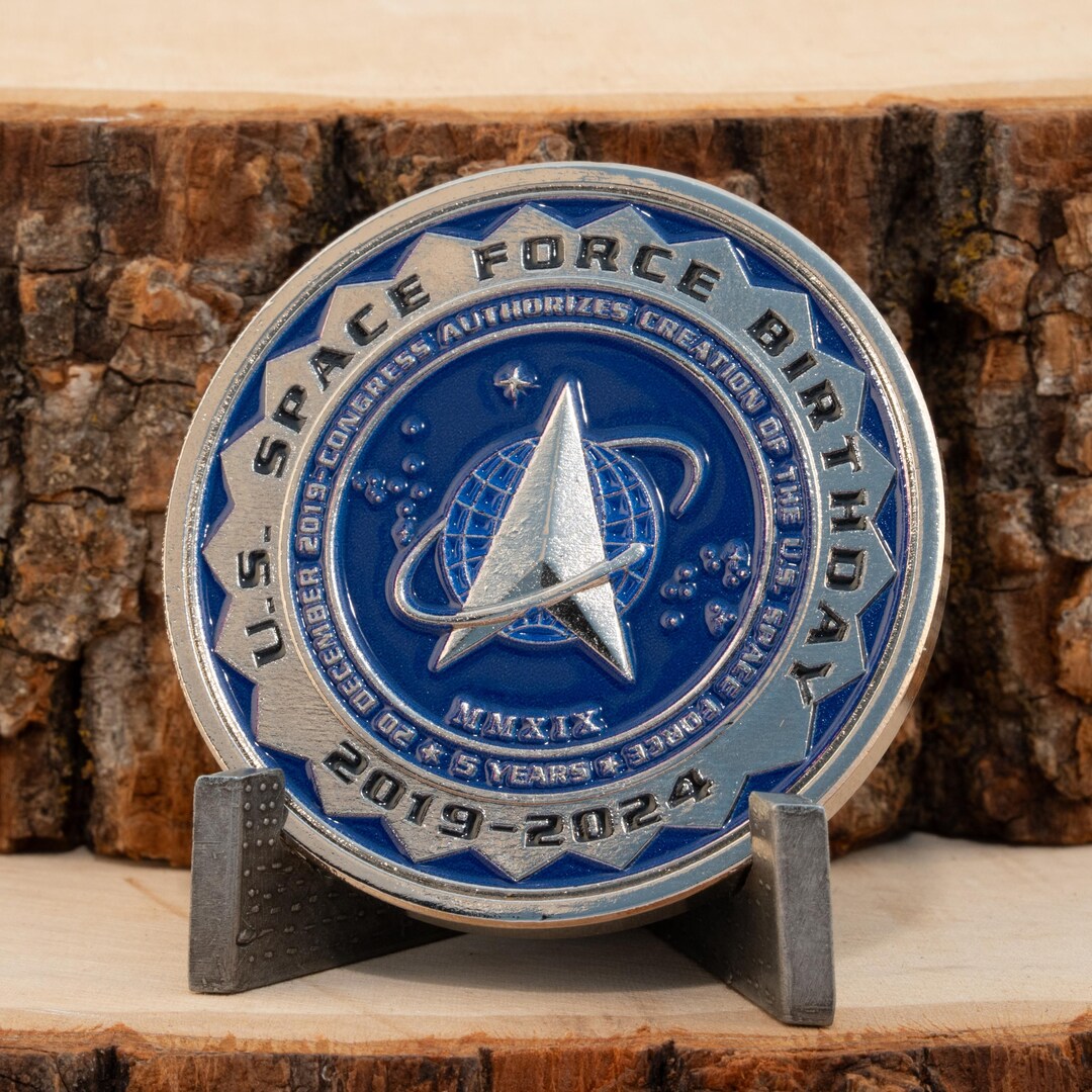 2024 US Space Force Birthday Coin - Etsy