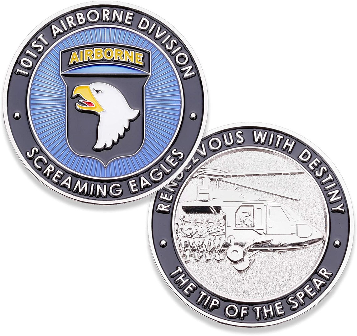 United States Army 101st Airborne Challenge Coin - Etsy