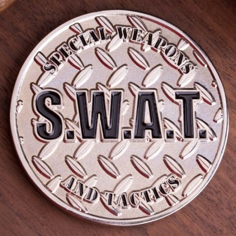 SWAT Challenge Coin - Etsy
