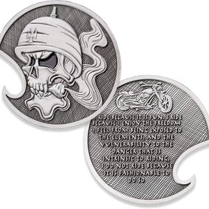 Motorcycle Creed Challenge Coin - Etsy