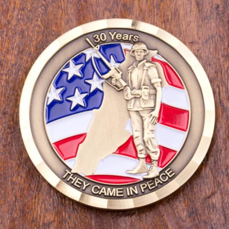 In Memory of Beirut, Lebanon 30 Years Challenge Coin - Etsy