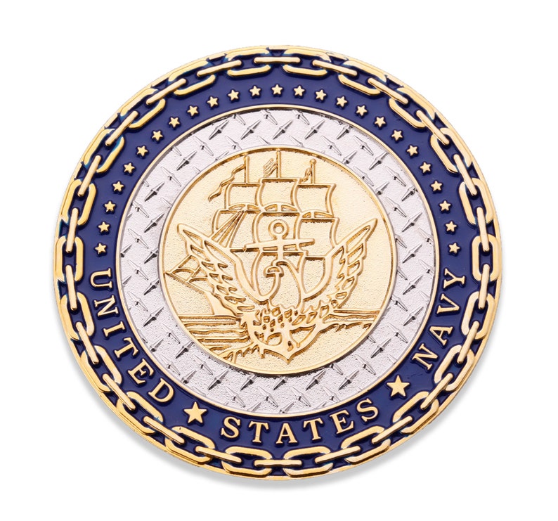 United States Navy Chiefs Challenge Coin - Etsy