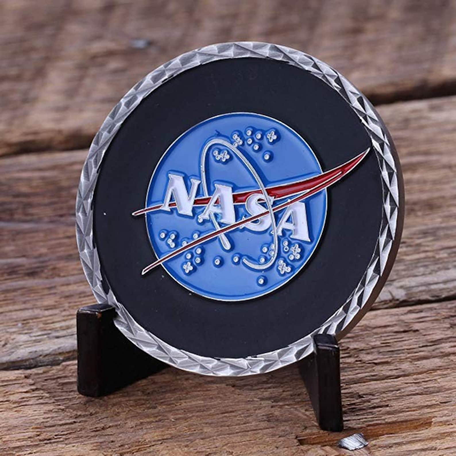 NASA Logo Space Exploration Challenge Coin - Etsy
