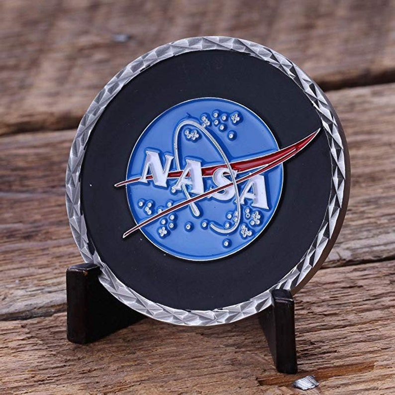 NASA Logo Space Exploration Challenge Coin - Etsy