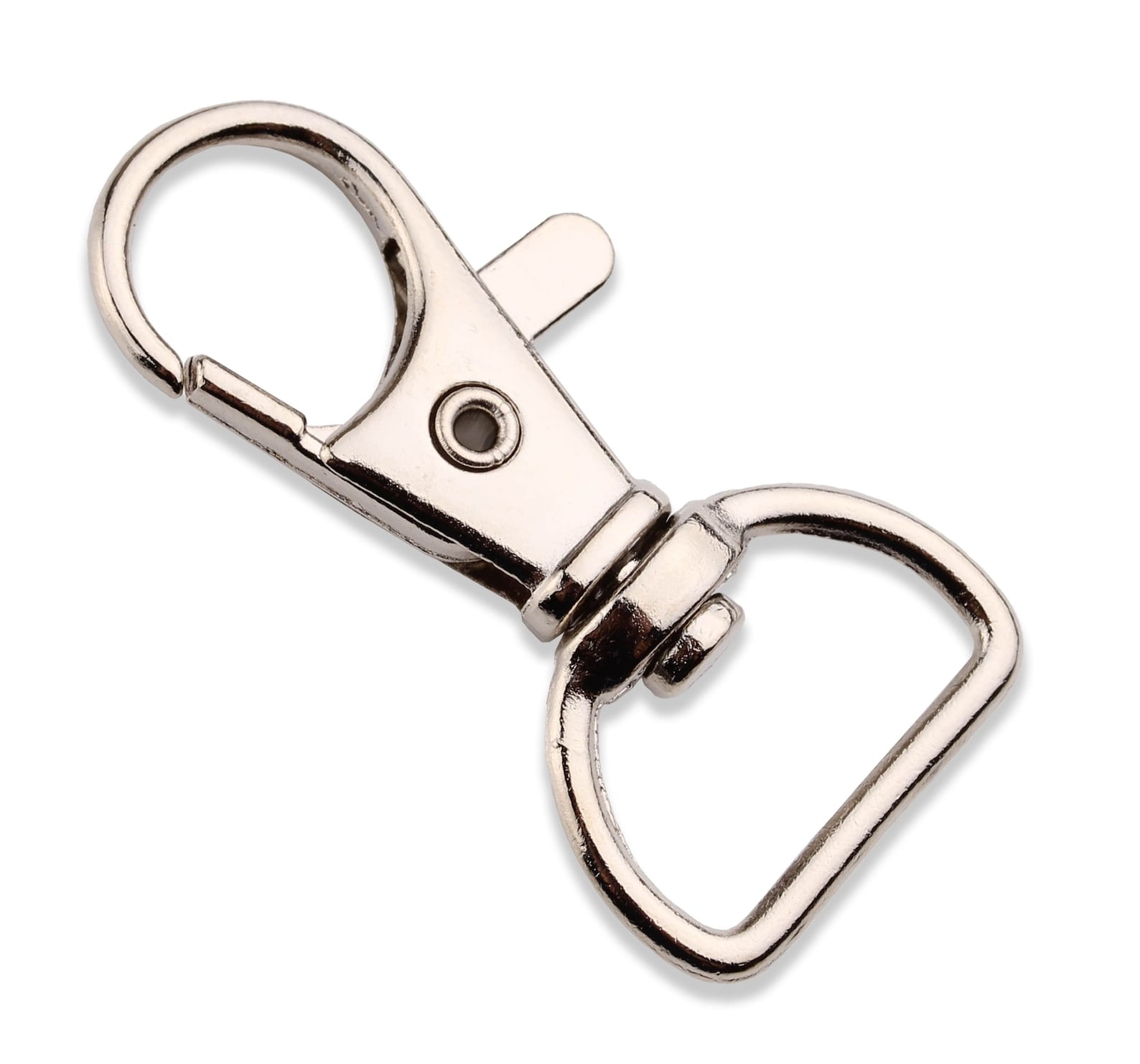 50 Pack Metal Lobster Claw Swivel Clasps .75 D Ring - Etsy