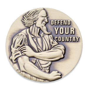 Uncle Sam - Defend Your Country - Challenge Coin - Etsy