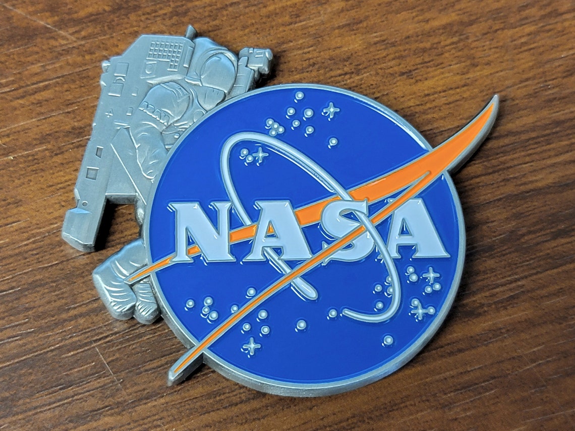 NASA Astronaut Odd-shaped Challenge Coin New | Etsy