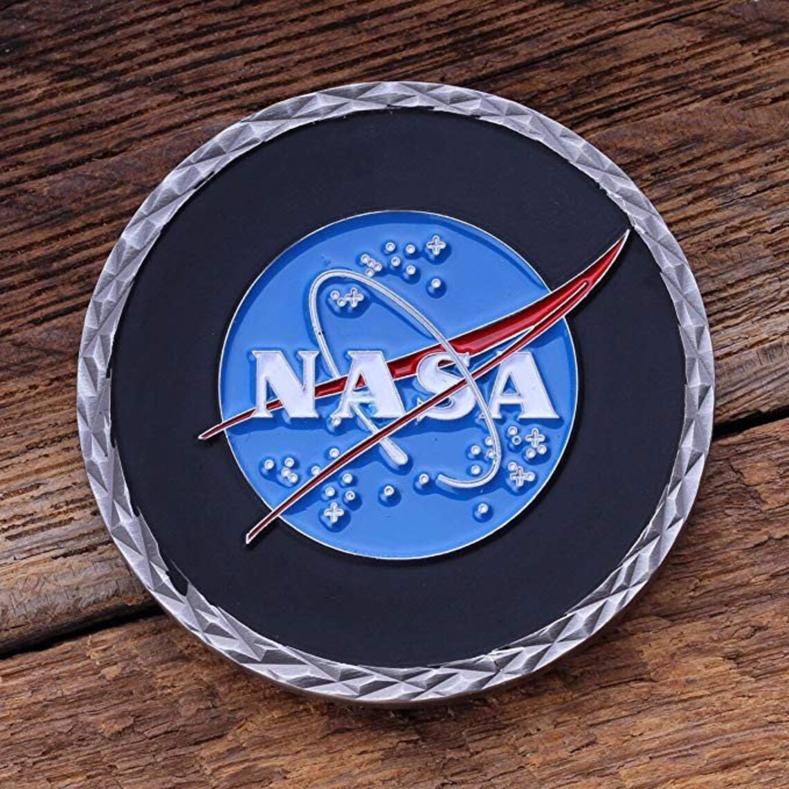 NASA Logo Space Exploration Challenge Coin - Etsy