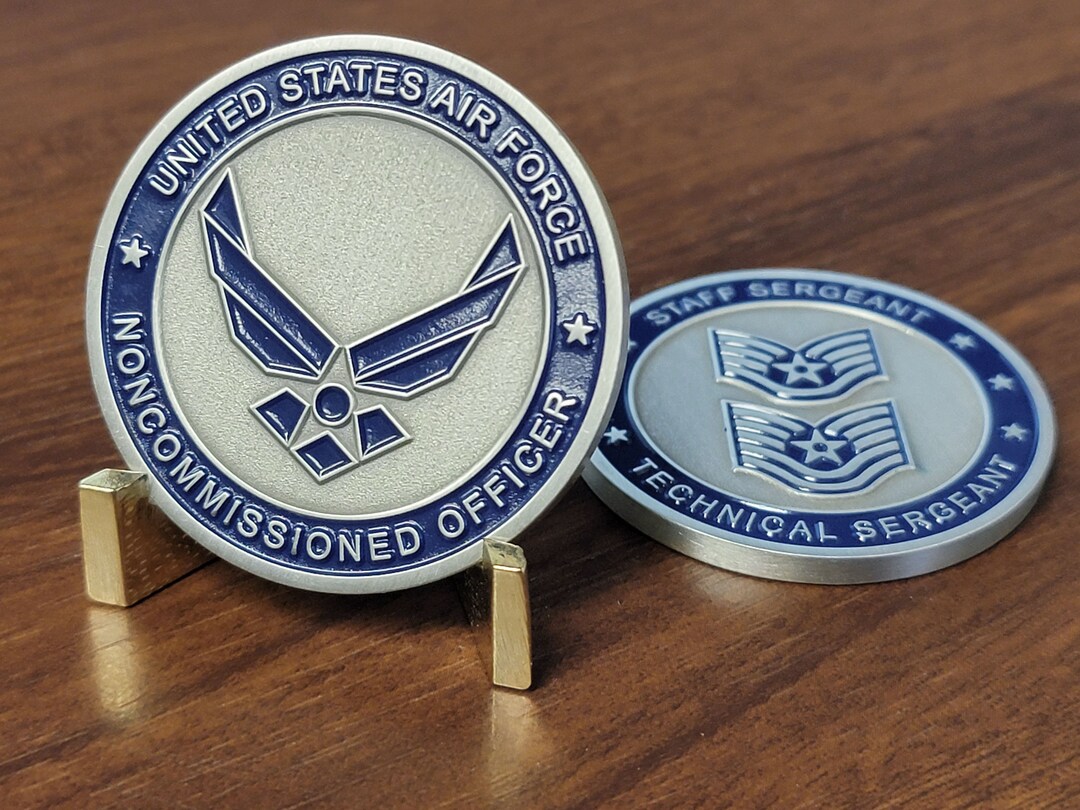 Air Force NCO Noncommissioned Officer Staff / Technical Sergeant ...