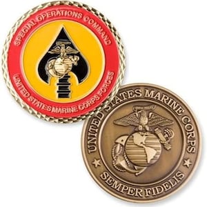 MARSOC Marine Corps Special Operations Command Coin - Etsy