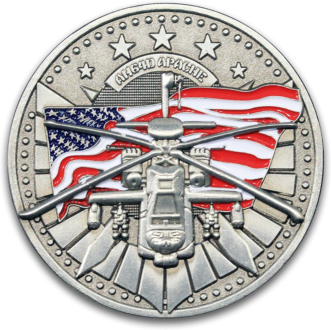 AH-64D Apache Helicopter Aircraft Challenge Coin | Etsy