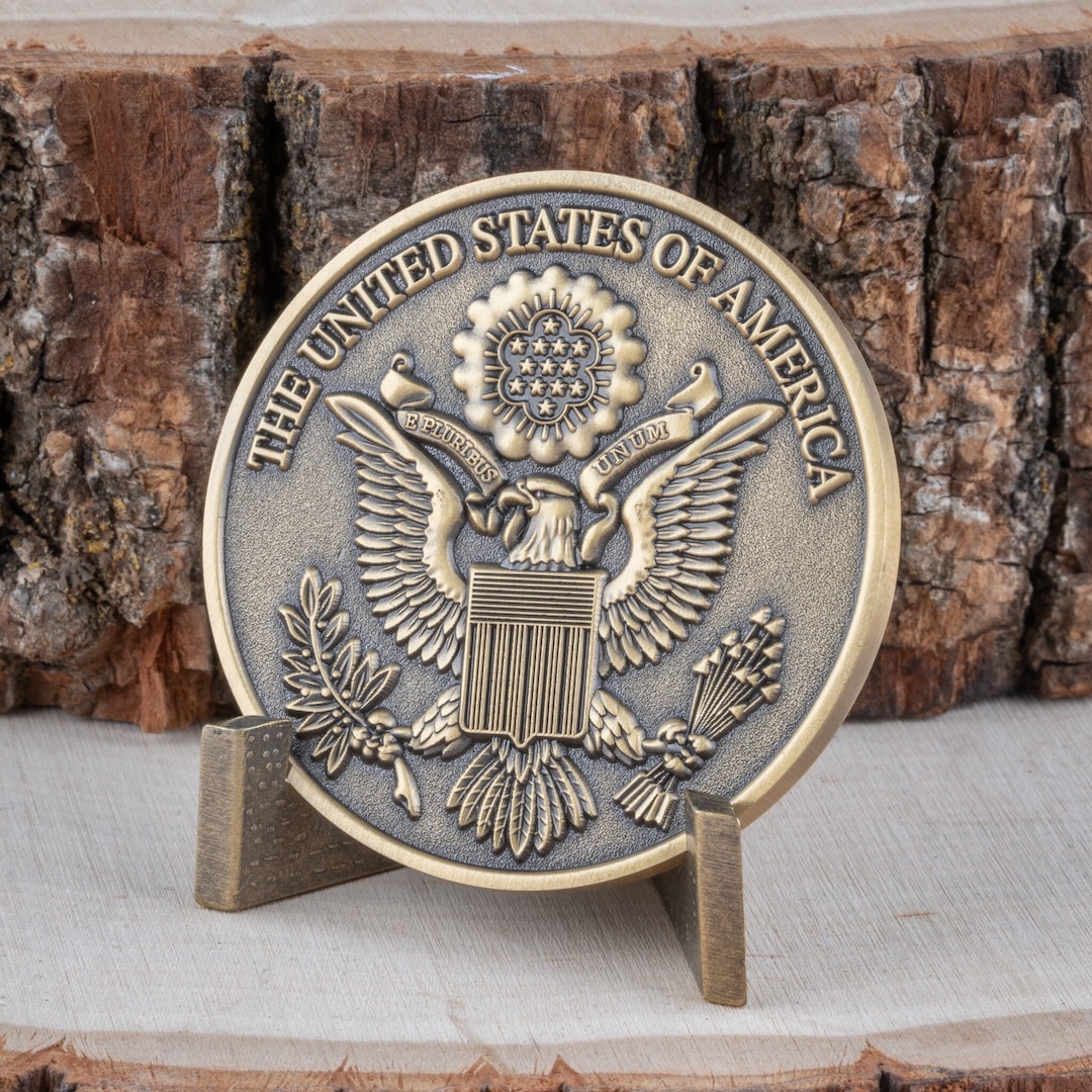 United States of America Medallion - 1.75 Inch - Etsy