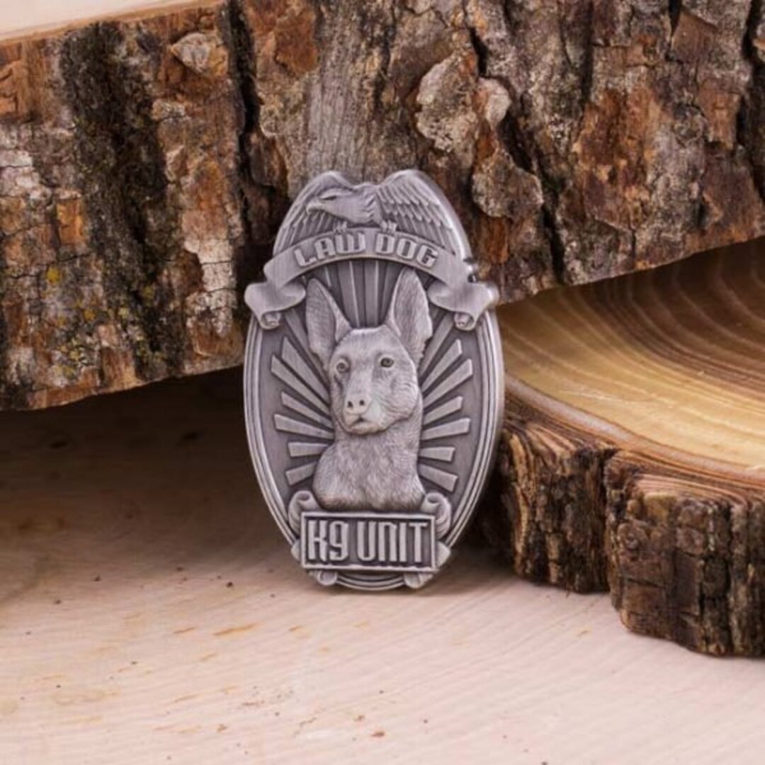 K9 Unit Challenge Coin - German Shepard - Odd Shaped - Etsy