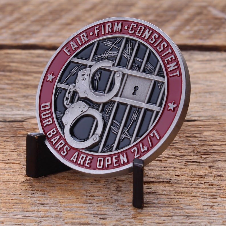 Corrections Officer Challenge Coin - Etsy