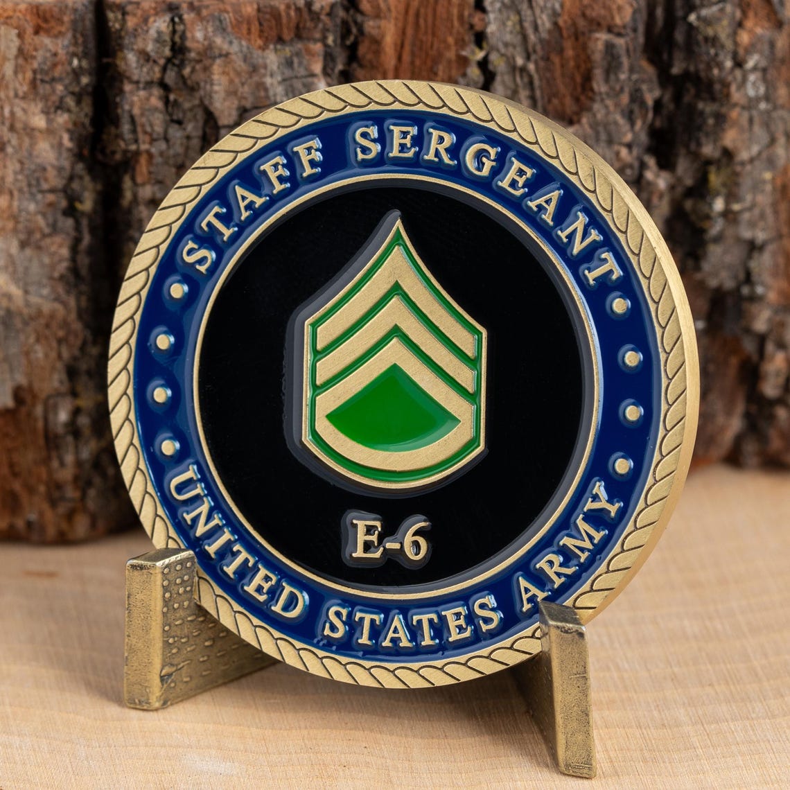 Army Staff Sergeant E6 Challenge Coin - Etsy
