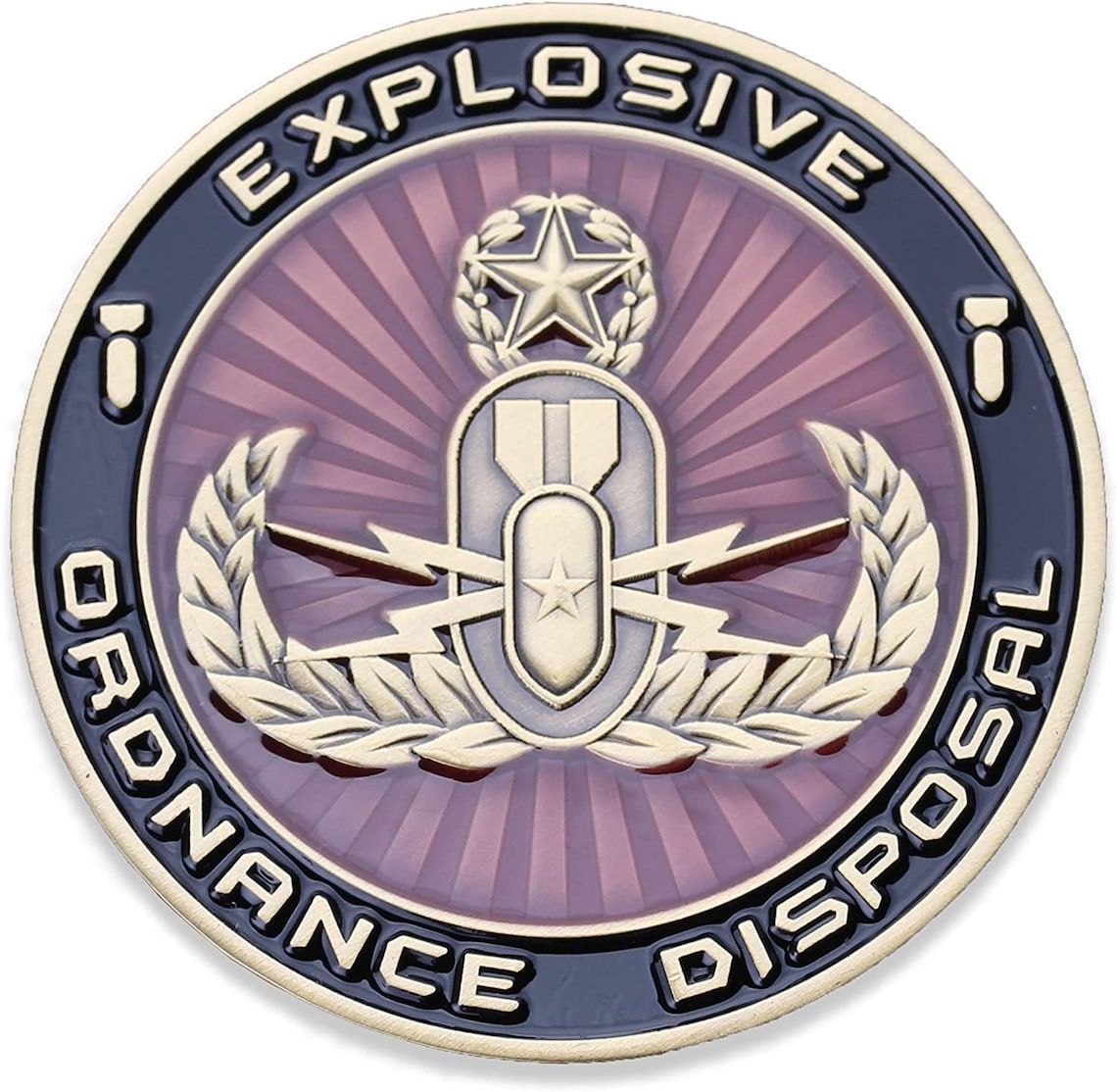 Explosive Ordnance Disposal Badge Coin | Etsy