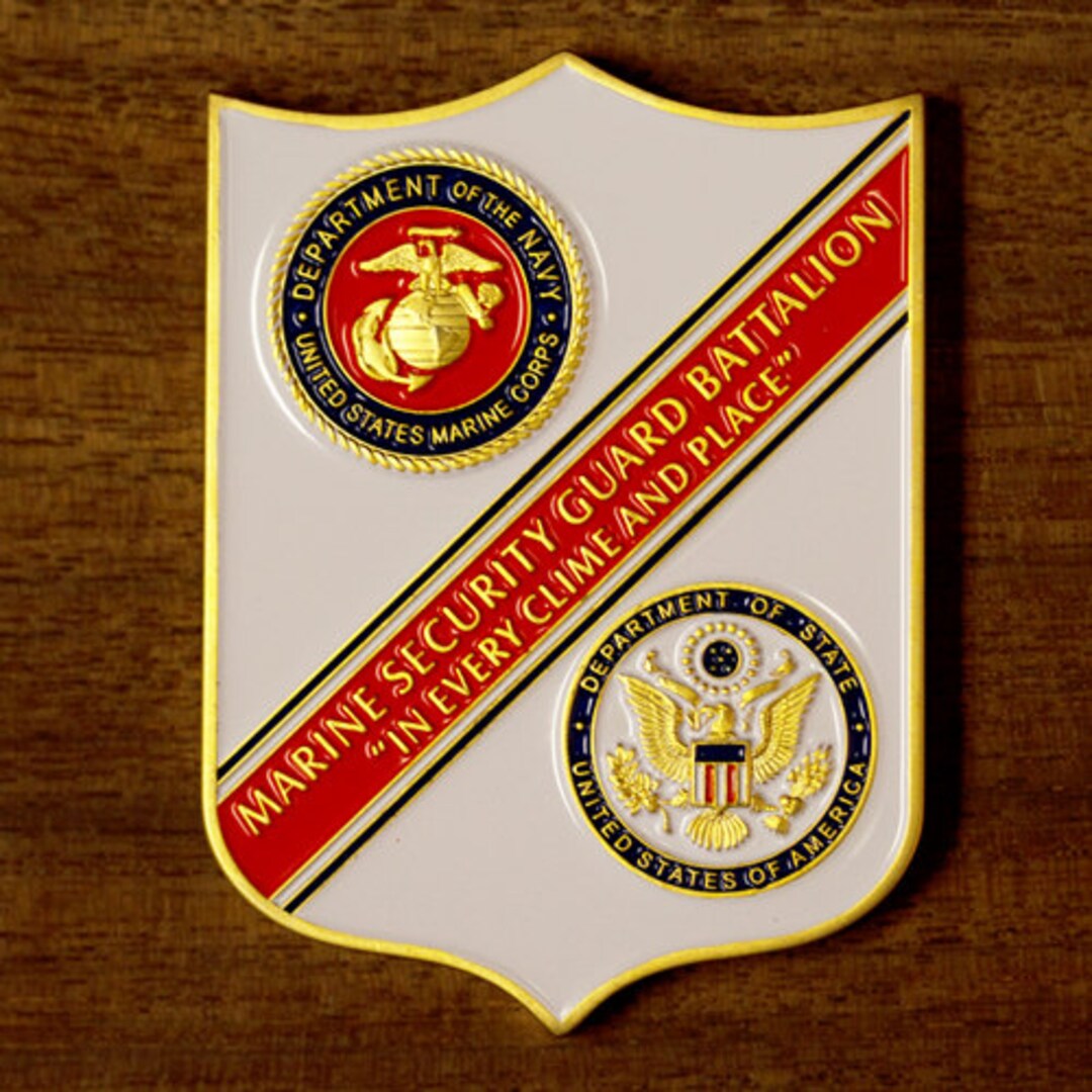 Marine Security Guard Battalion Coin - Etsy