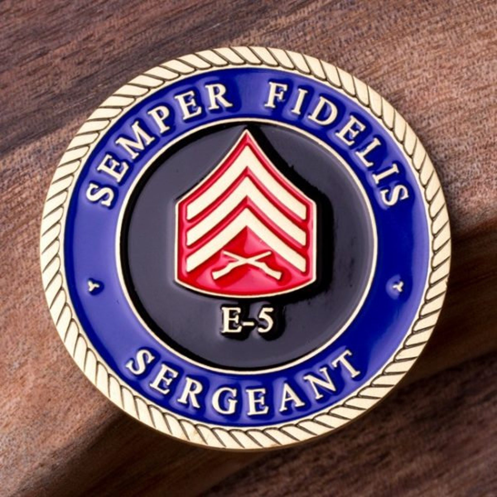 Marine Sergeant E5 Challenge Coin - Etsy