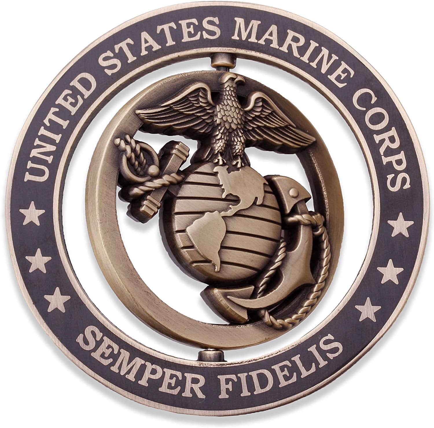 Marine Corps EGA Spinner Challenge Coin | Etsy