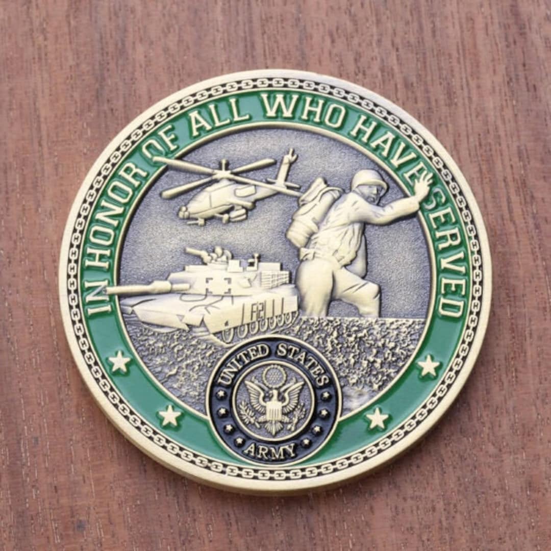 US Army 2020 Birthday Ball Challenge Coin - Etsy