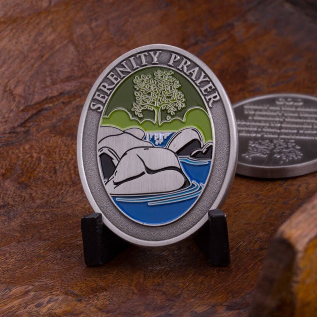 Serenity Prayer Coin - Etsy