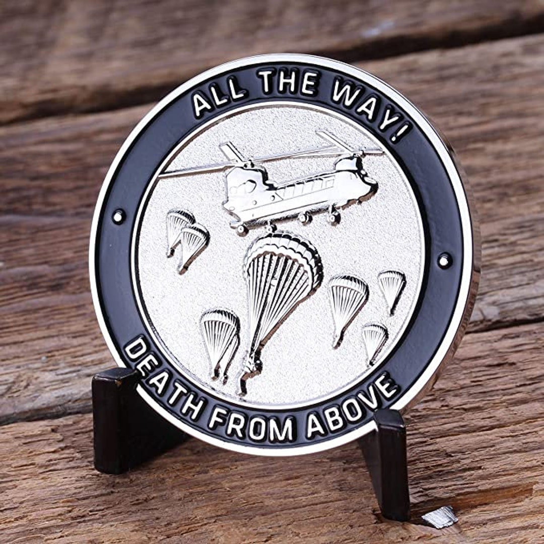 82nd U.S. Army Airborne Challenge Coin - Etsy