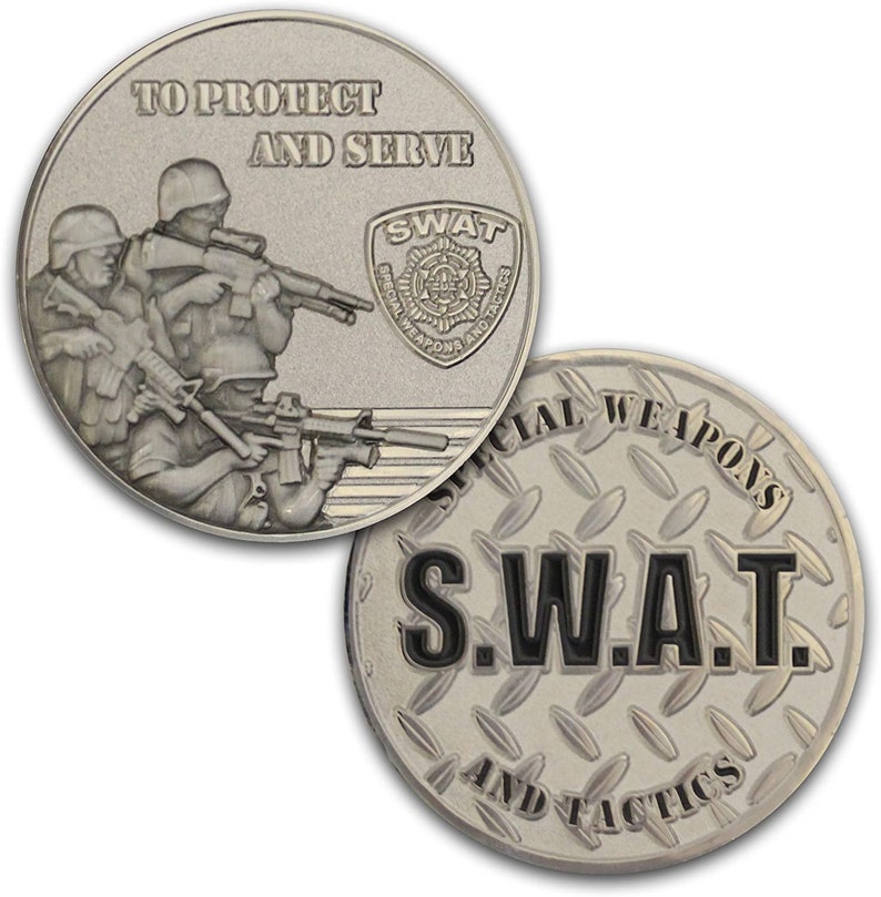 SWAT Challenge Coin - Etsy