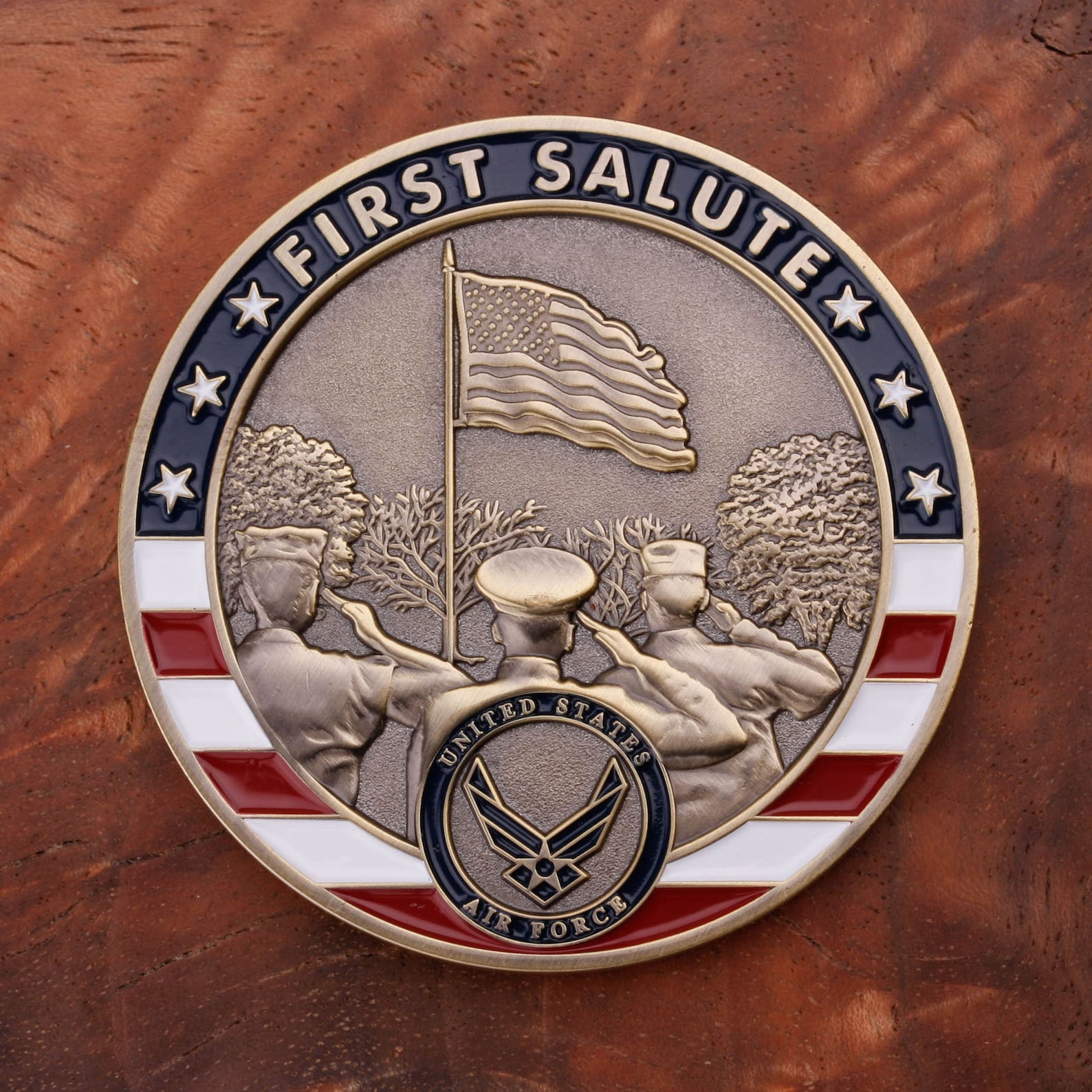 United States Air Force First Salute Challenge Coin - Etsy