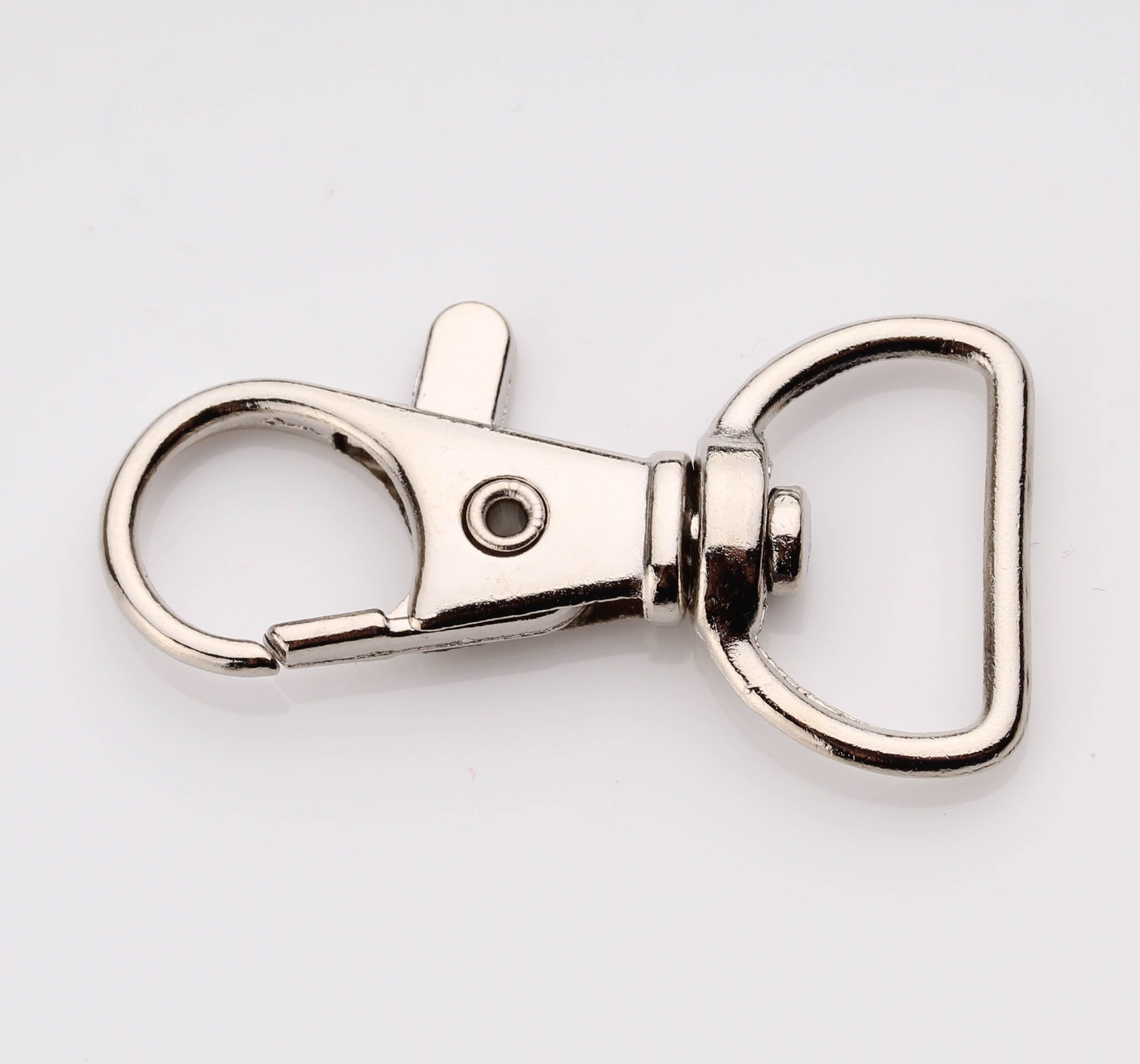 50 Pack Metal Lobster Claw Swivel Clasps - .75" D Ring - 1.5" Long - Etsy