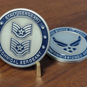 Air Force NCO Noncommissioned Officer Staff / Technical Sergeant ...