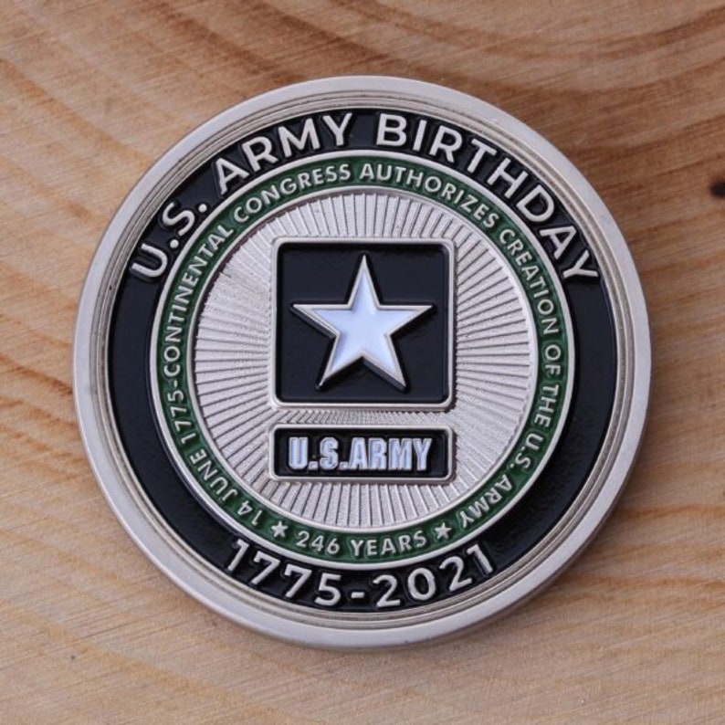2021 Limited Edition US Army Birthday Ball Challenge Coin - Etsy