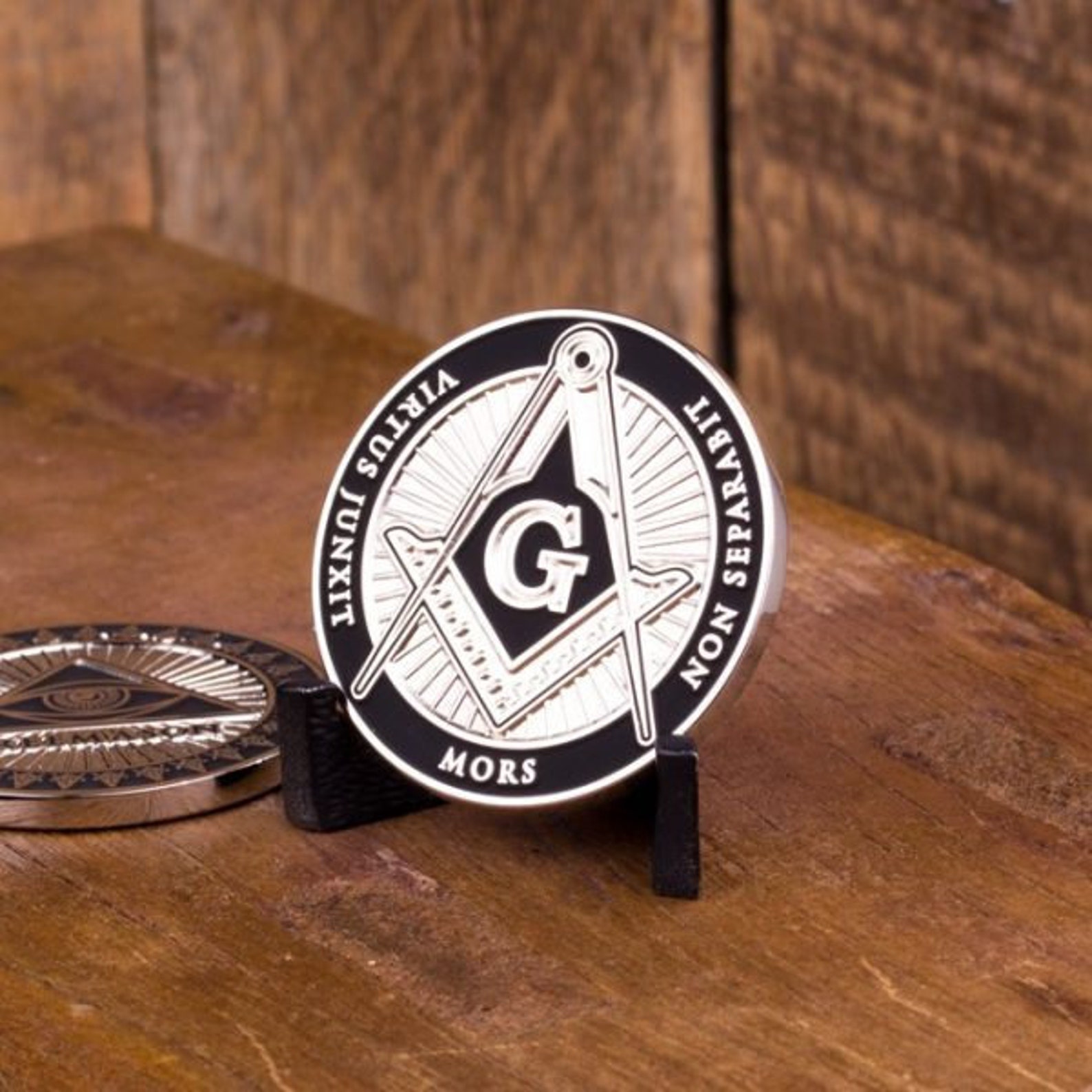 Freemason Challenge Coin - Etsy