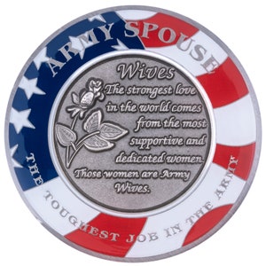 Army Wife Challenge Coin - Etsy