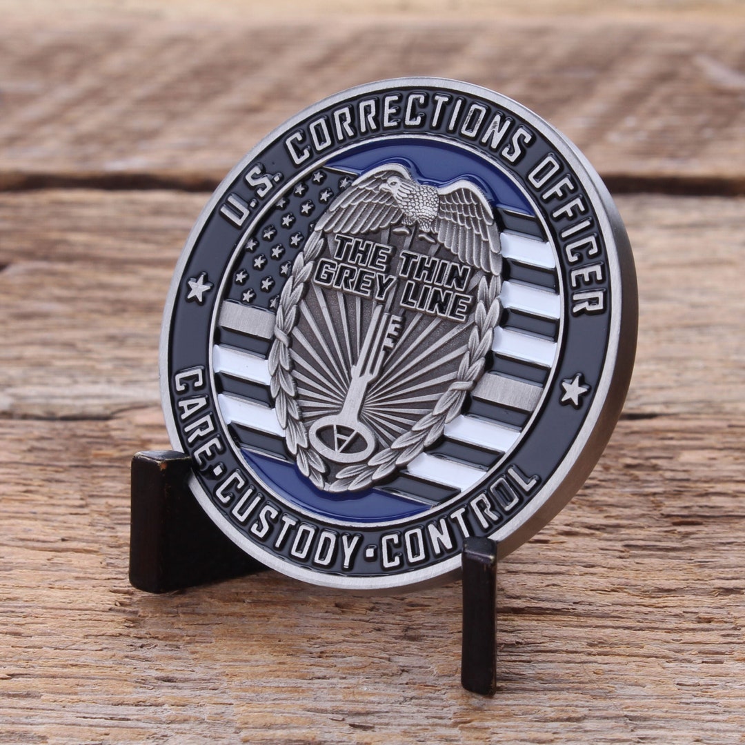 Corrections Officer Challenge Coin - Etsy