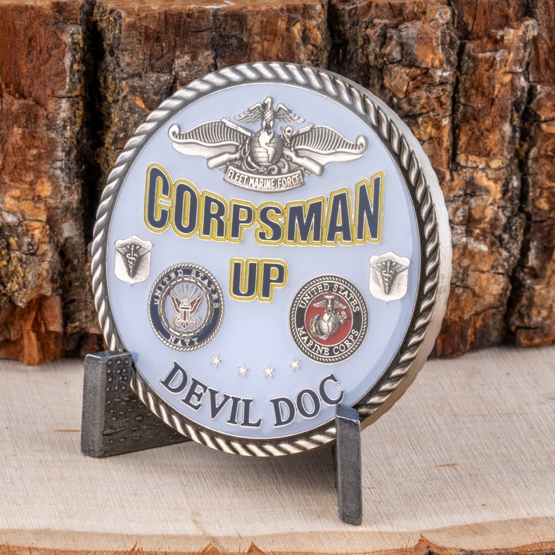 Navy Corpsman up Coin - Etsy