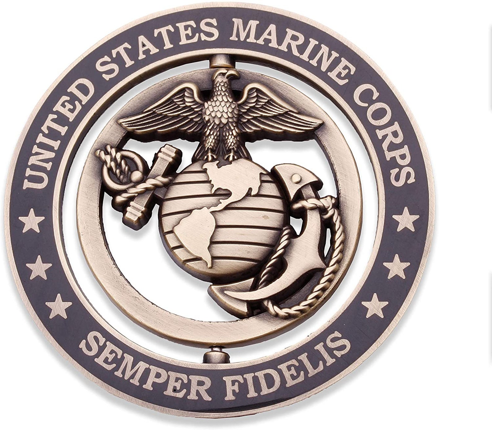 Marine Corps EGA Spinner Challenge Coin | Etsy
