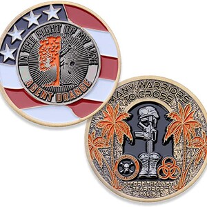 Agent Orange Challenge Coin - Etsy