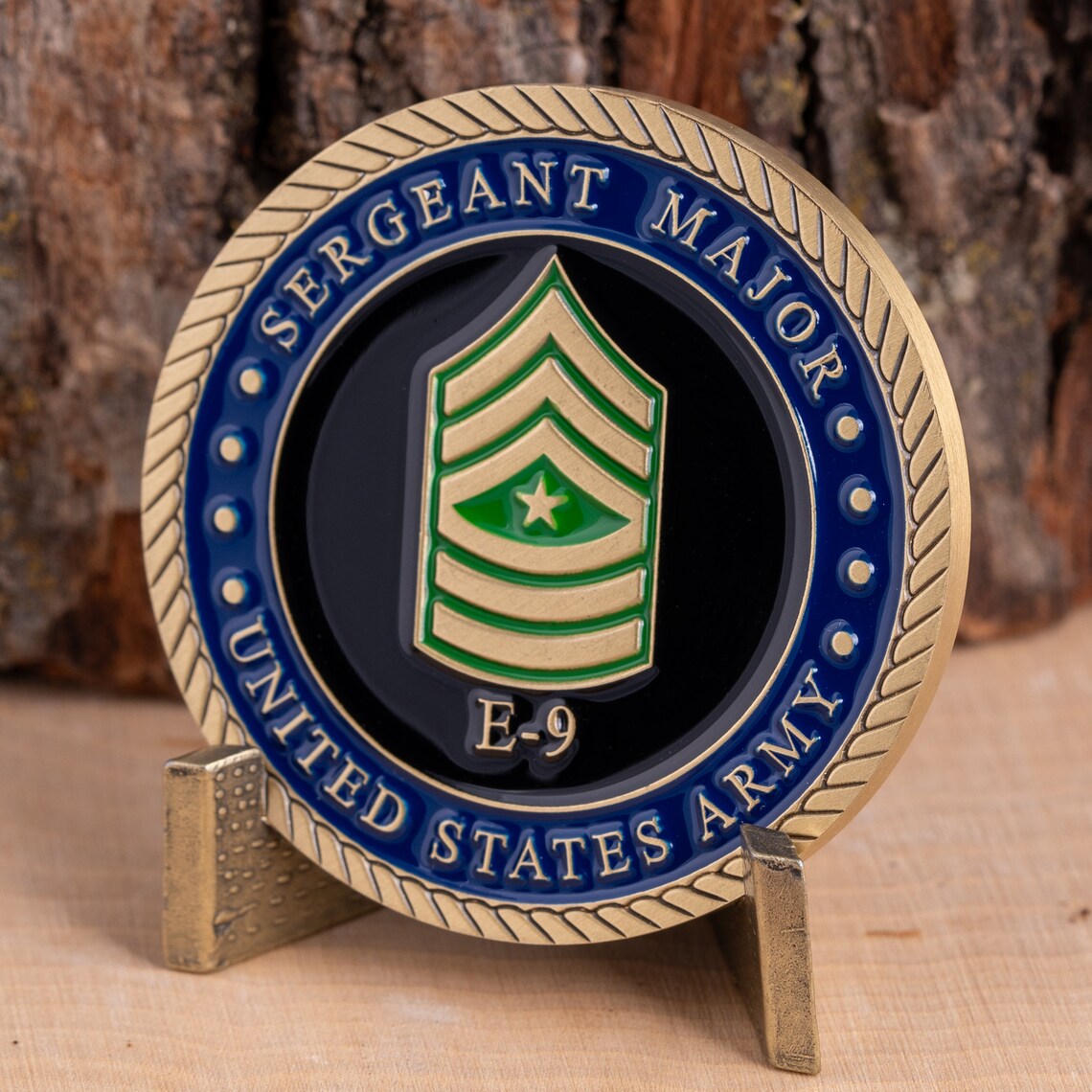 Army Sergeant Major E9 Challenge Coin - Etsy Canada