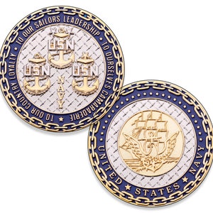 United States Navy Chiefs Challenge Coin - Etsy