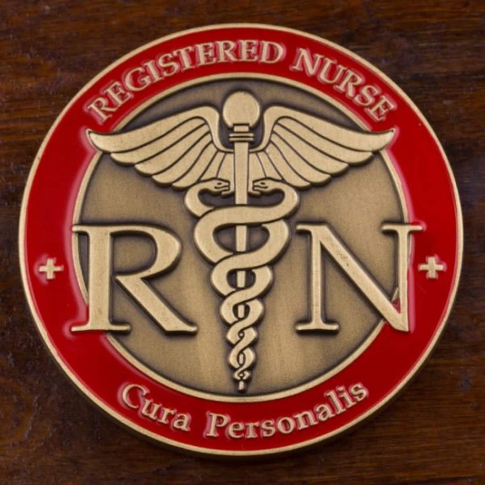 Registered Nurse Challenge Coin (RN) - Etsy